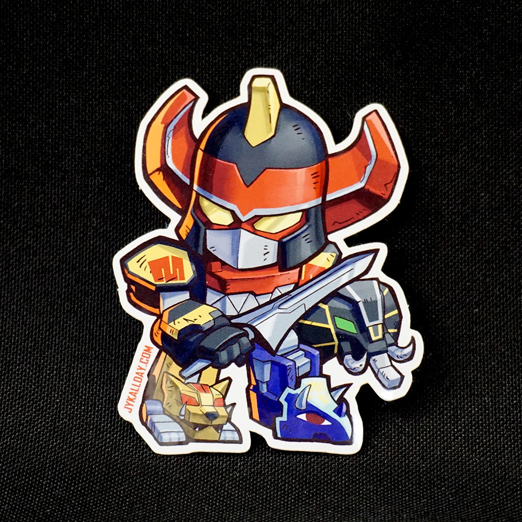 Megazord Sticker – JYK Art Shop